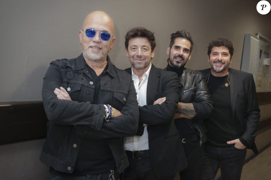Exclusif - Pascal Obispo, Patrick Bruel, Patrice Carmona, Patrick Fiori ...
