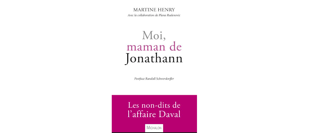 Photo : Le livre de Martine Henry, Moi, maman de Jonathann (édition ...