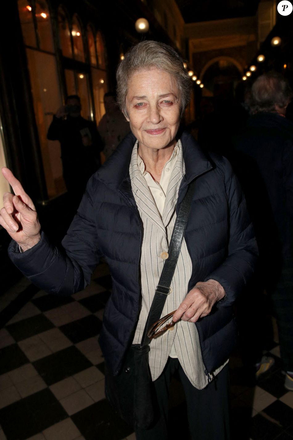 Charlotte Rampling - Vernissage de l'exposition Isabelle Adjani Les ...