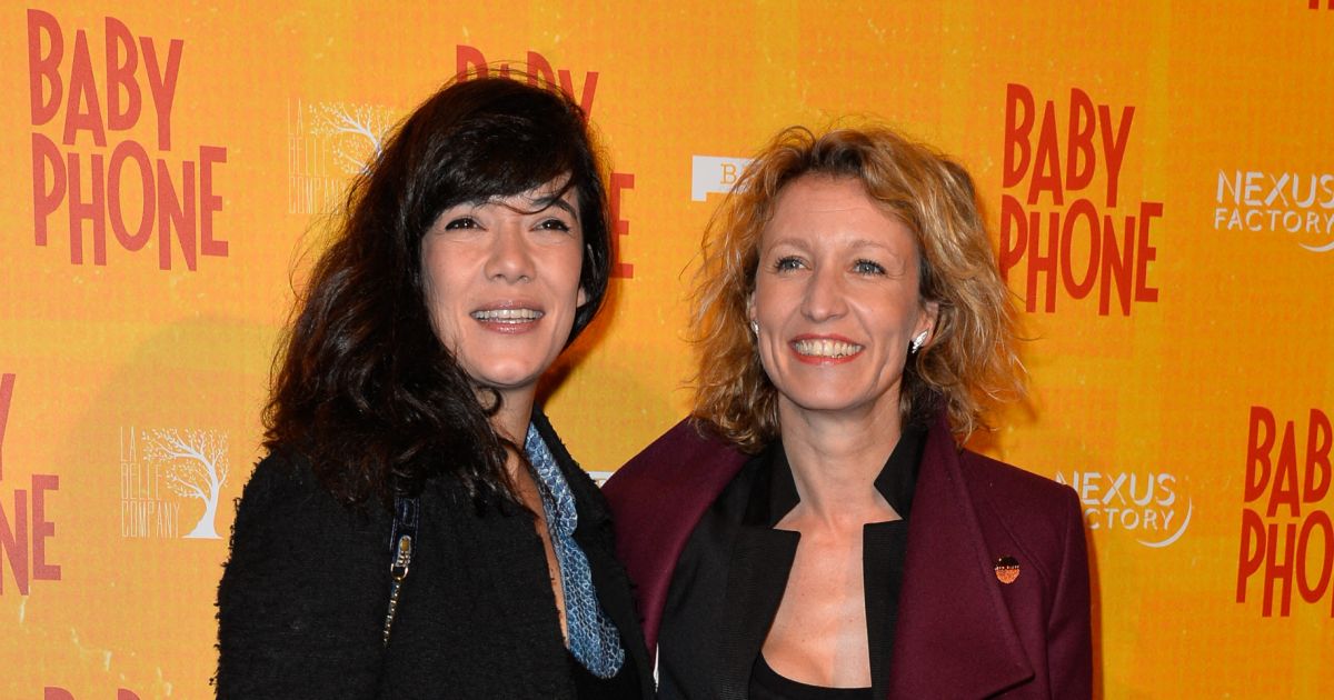 Mélanie Doutey et Alexandra Lamy - Avant-première du film Baby Phone au ...