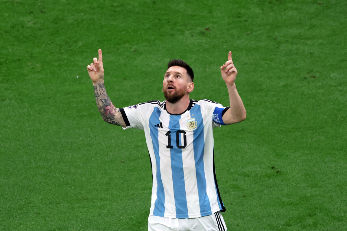 Photo : Lionel Messi - Match "France - Argentine (3-3 - tab 2-4)" en ...