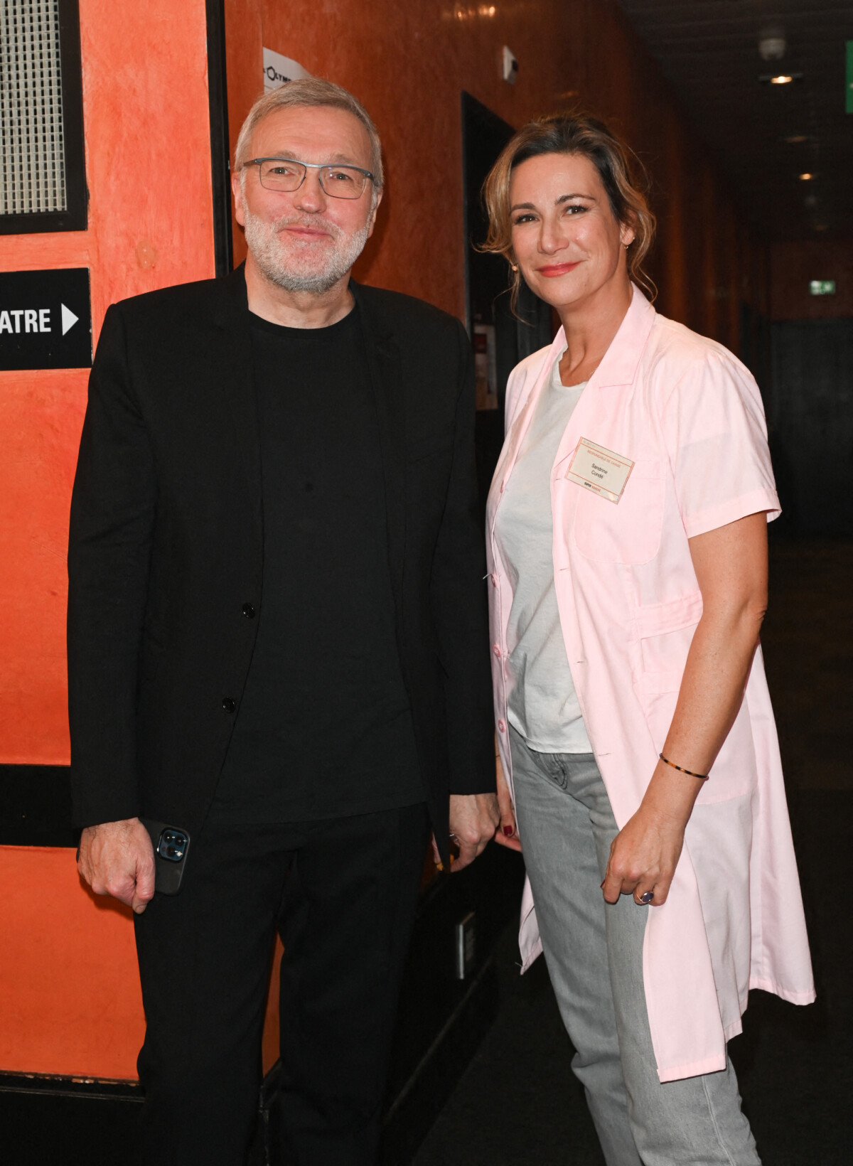 Photo : Exclusif - Laurent Ruquier et Virginie Hocq - Anne Roumanoff ...
