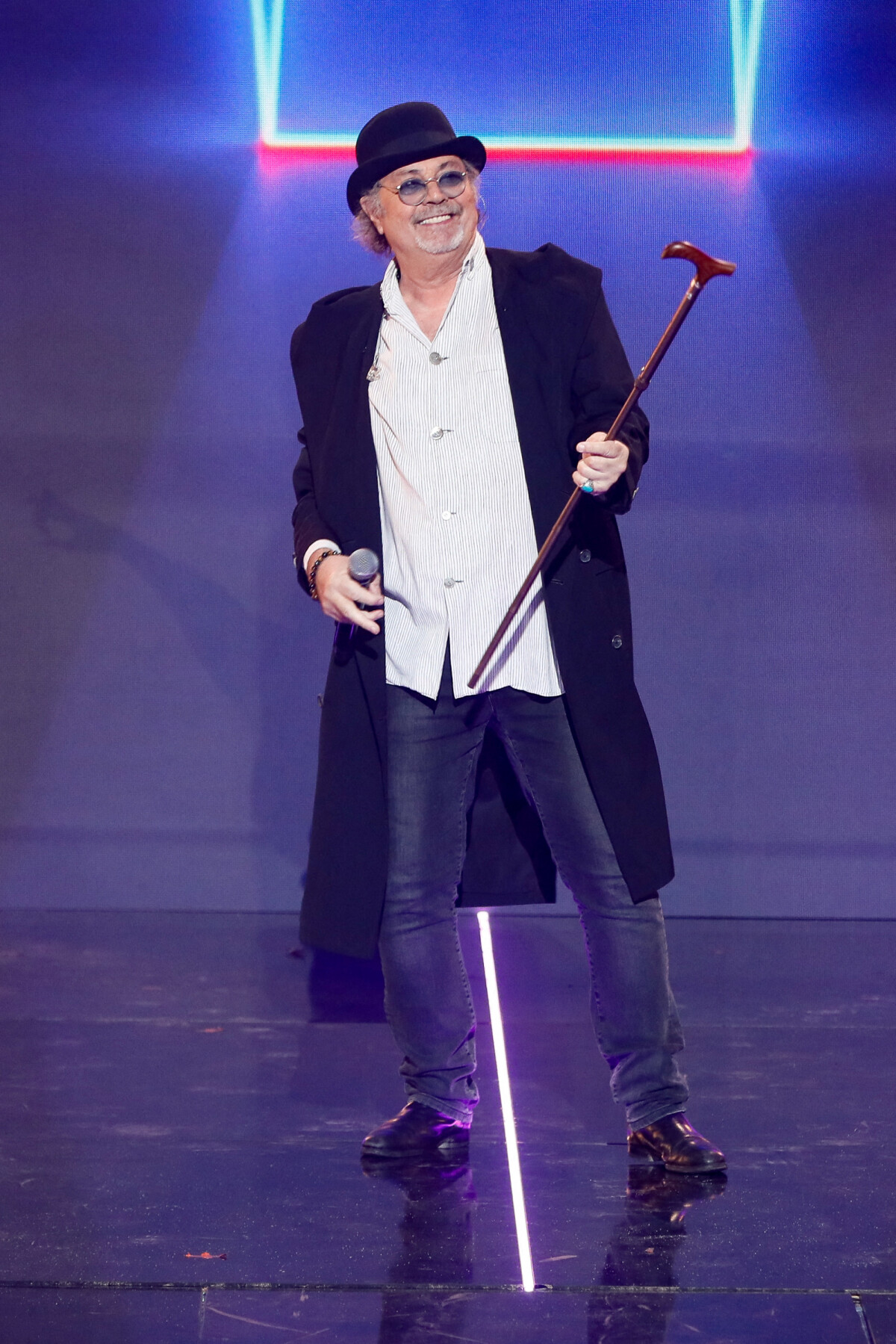 Photo : Exclusif - Patrick Hernandez chante son tube "Born to be alive ...