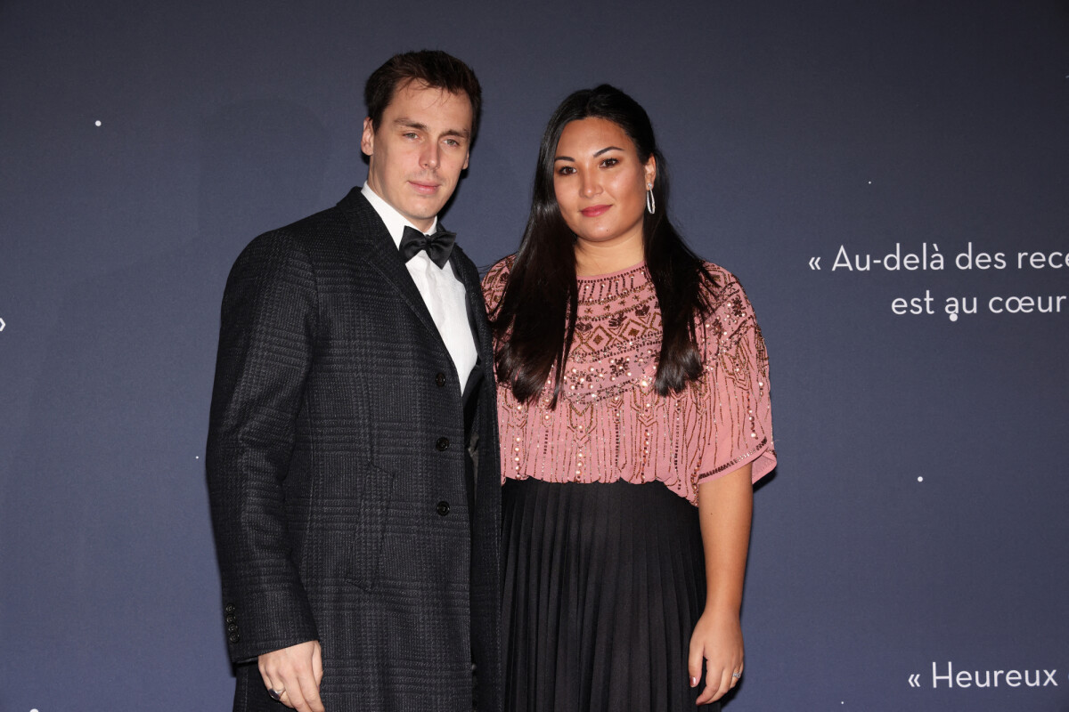 Photo : Louis Ducruet et sa femme Marie Chevallier lors de la soirée de ...