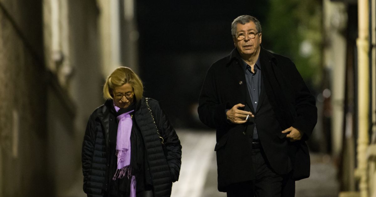 Patrick Balkany et sa femme Isabelle Balkany - Sorties des invités à la ...