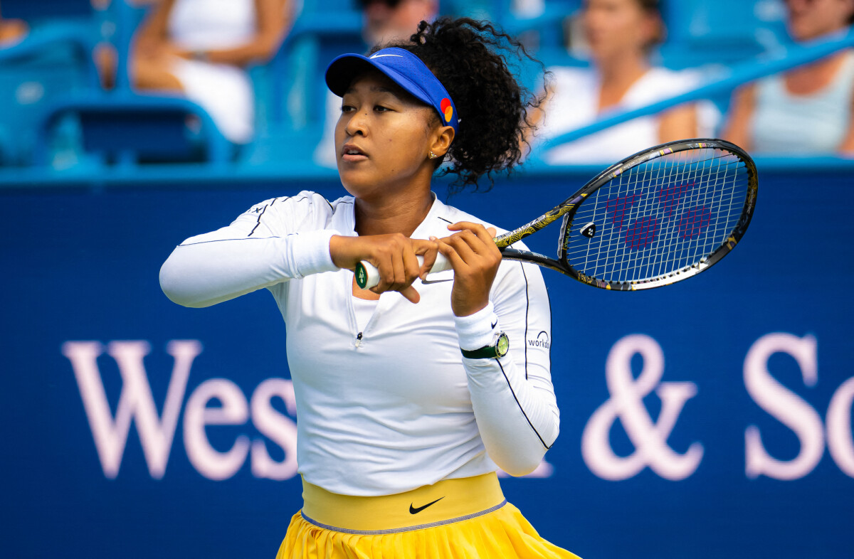 Photo : Naomi Osaka - La Japonaise N.Osaka battue par la Chinoise S.Zhang (6-4, 7-5) lors des ...