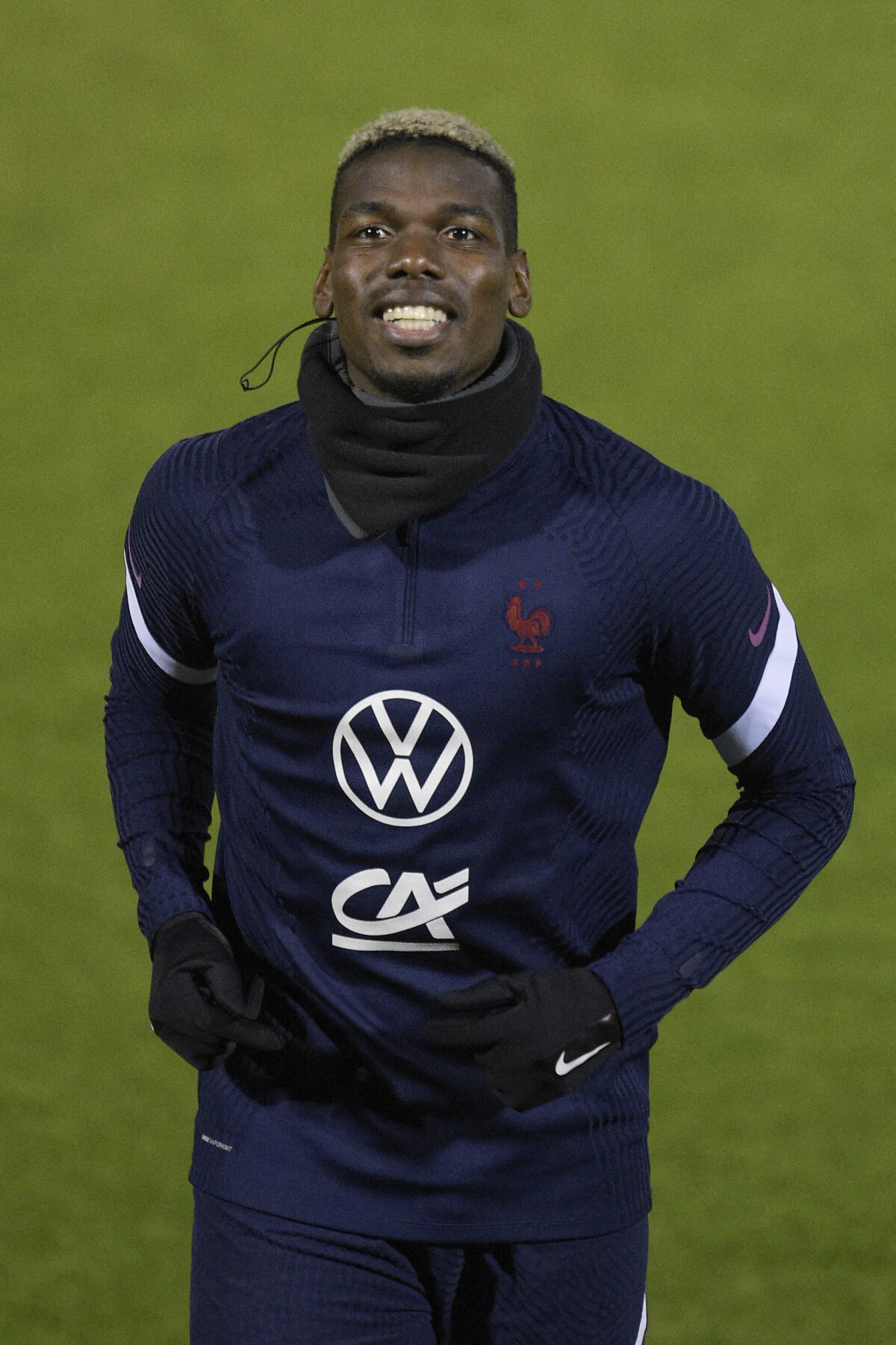 Photo : Paul Pogba (France) - Entraînement de l'équipe de France de ...