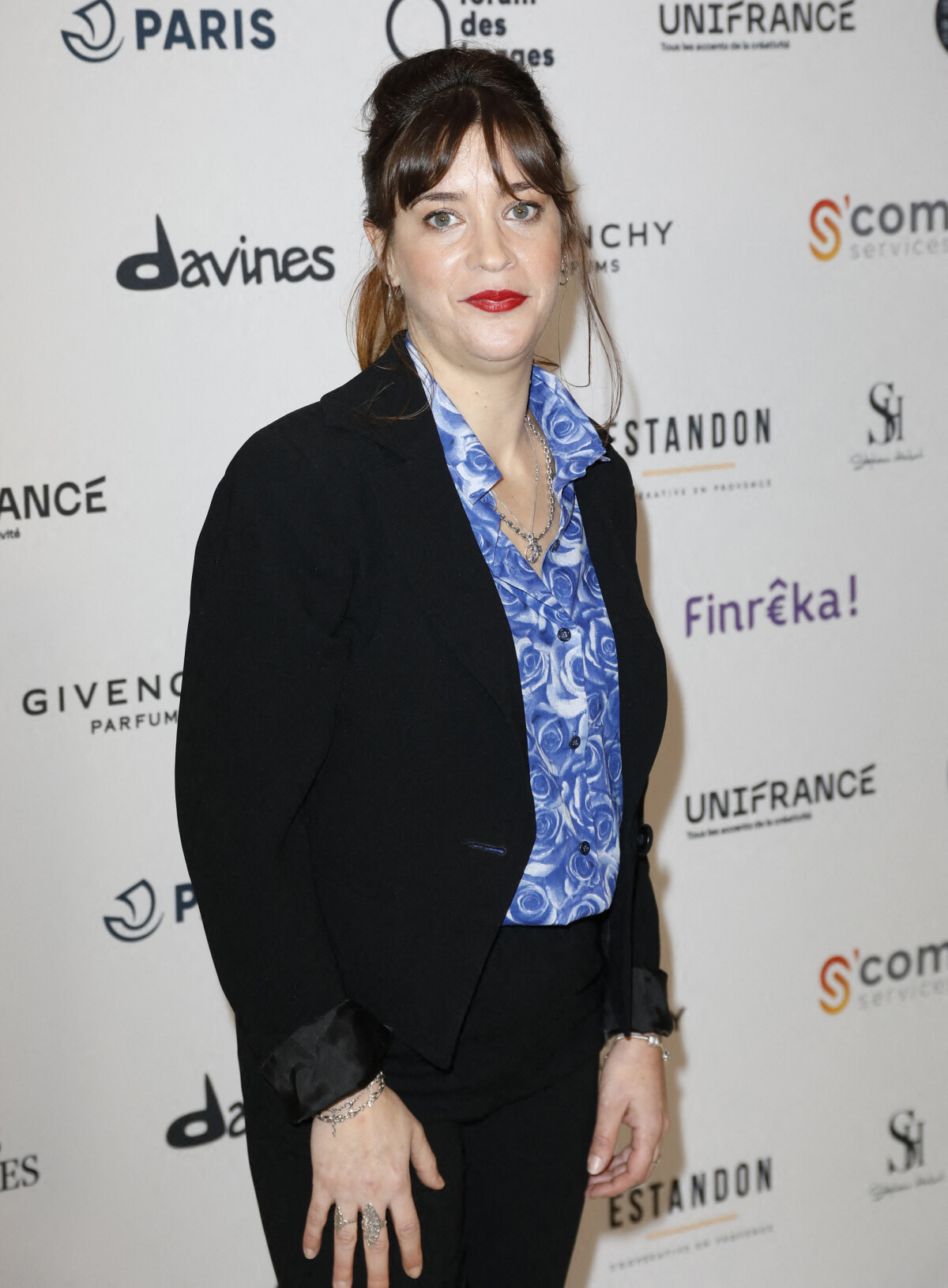 Photo : Helene Lambert au photocall de la 28ème Cérémonie des Lumières ...