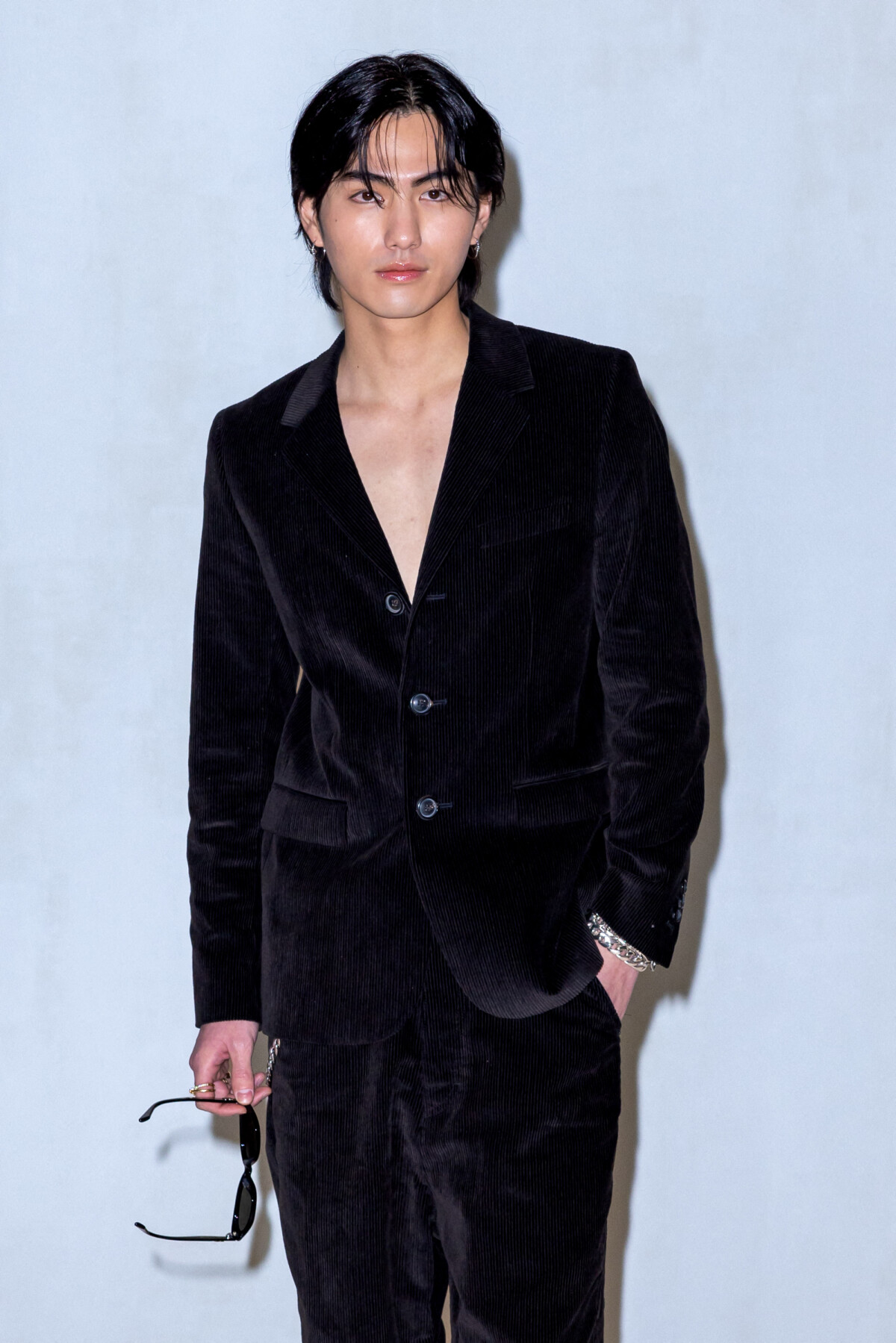 Photo : Shuzo Ohira - Photocall du défilé de mode Hommes "AMI" prêt-à ...