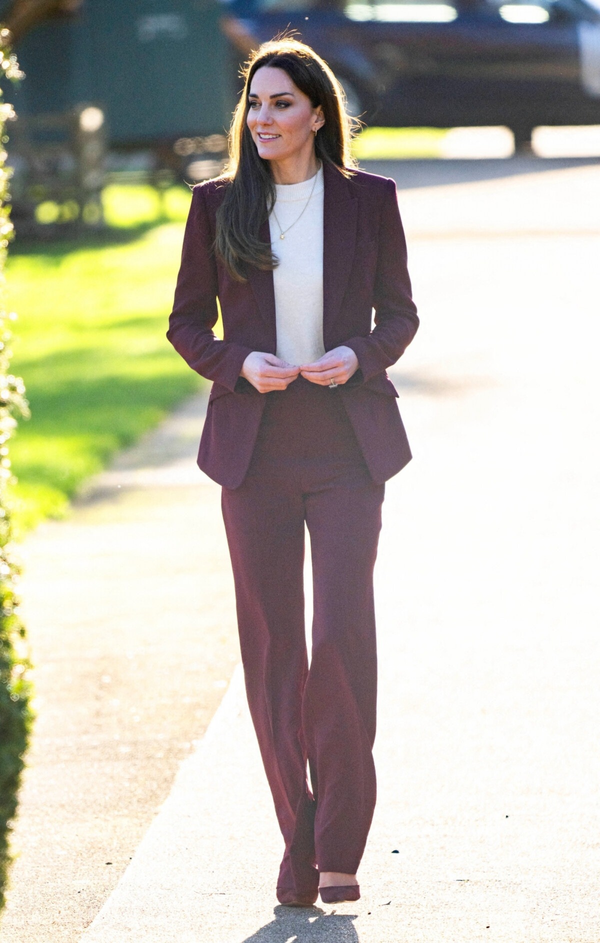 Photo : Catherine (Kate) Middleton, princesse de Galles, arrive à une ...