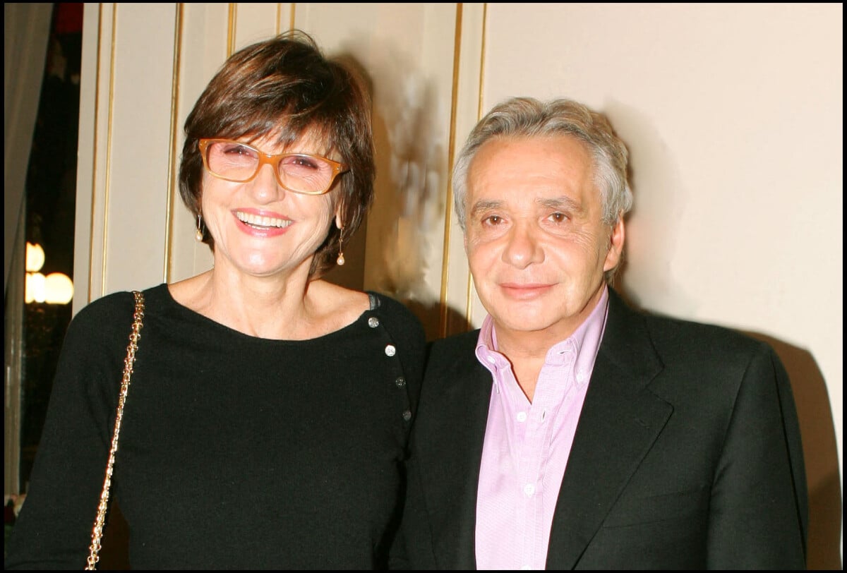 Photo : Michel Sardou et Anne-Marie Périer - Michel Sardou a recu un ...