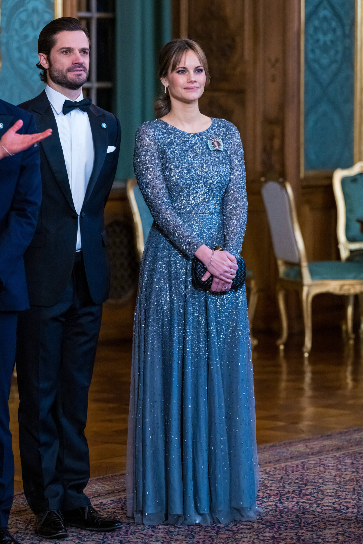Photo : La princesse Sofia (Hellqvist) de Suède, Le prince Carl Philip de Suède, lors du dîner ...