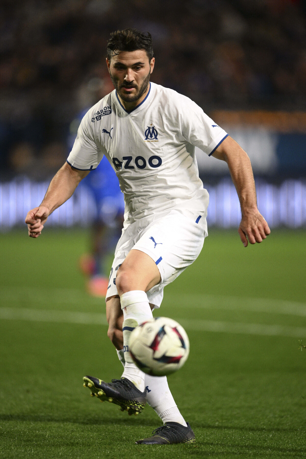 Photo : Sead Kolasinac (OM) - Match de Ligue 1 Uber Eats "Troyes ...