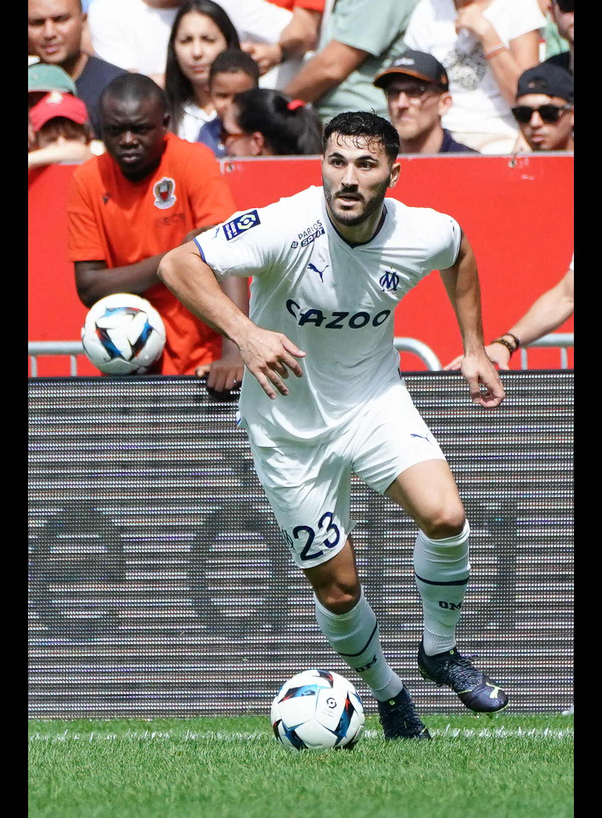 Photo : Sead Kolasinac (Olympique de Marseille) - Match de football en ...