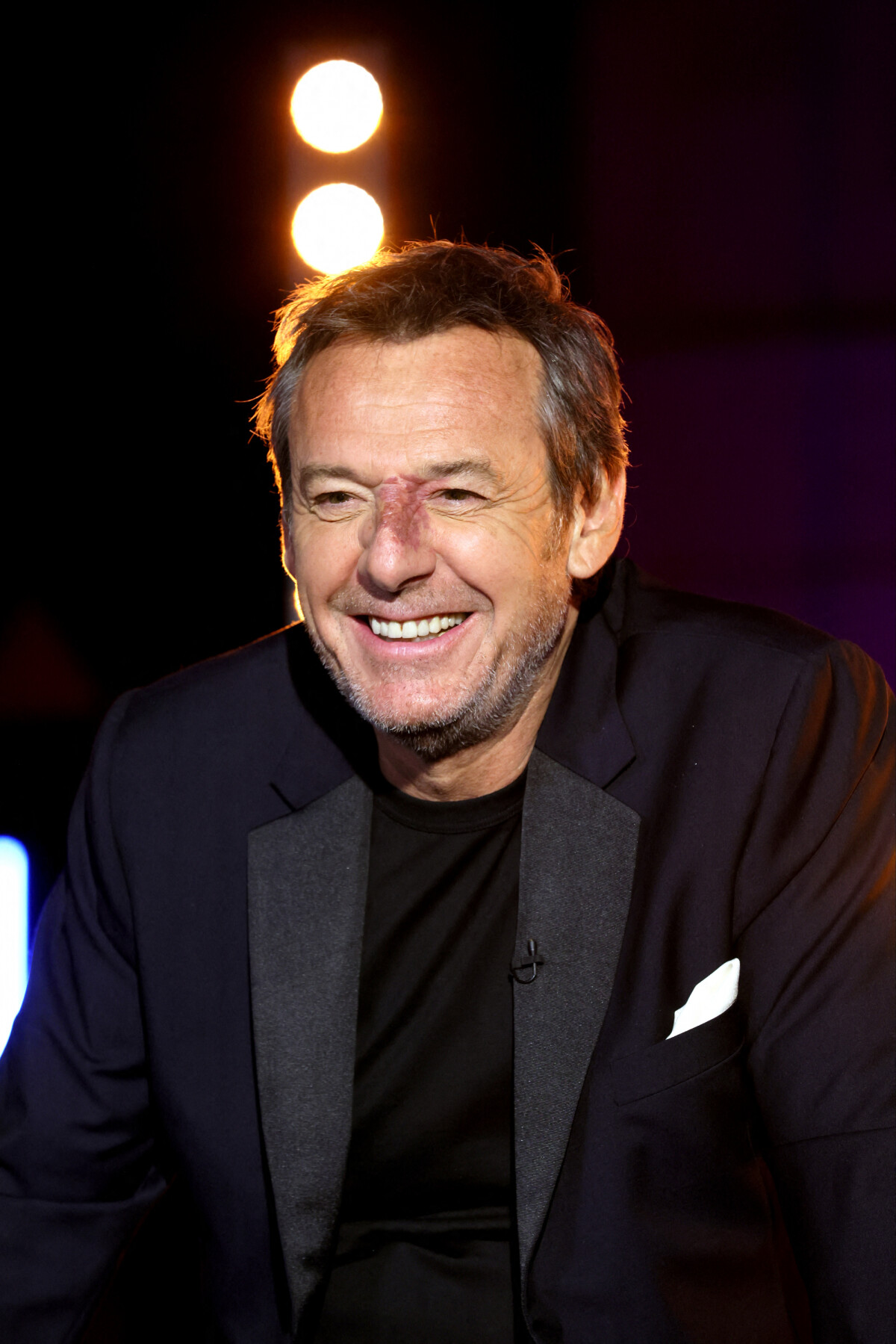 Photo : Exclusif - Jean-Luc Reichmann - Backstage de l'enregistrement ...
