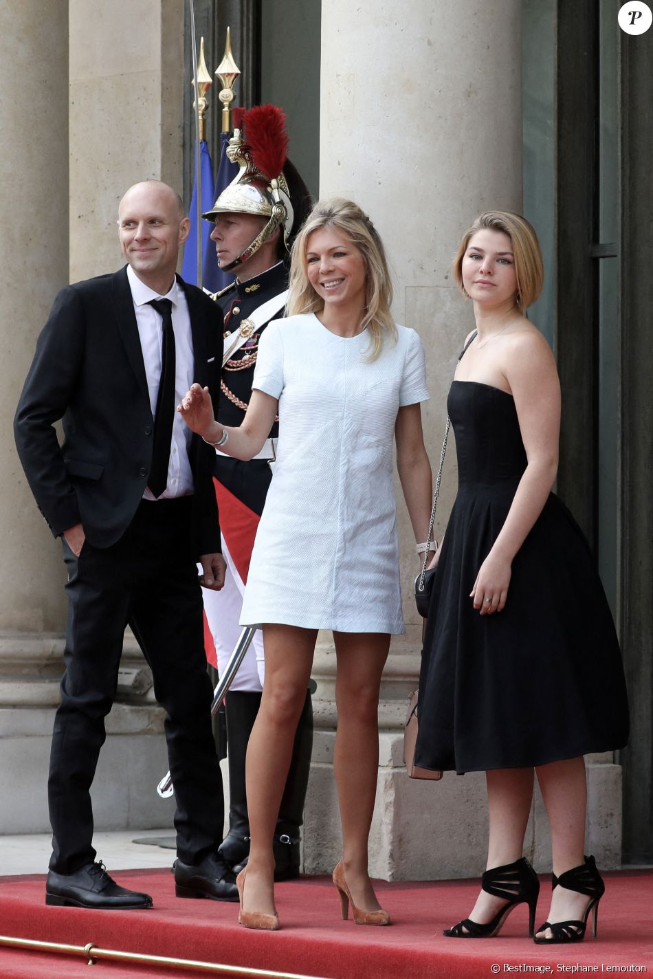Laurence Auzière-Jourdan, sa fille Emma et son compagnon Matthieu ...