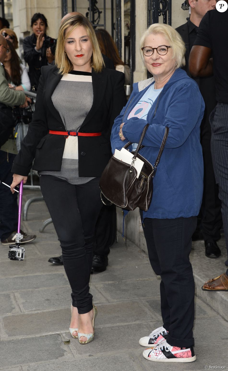 Josiane Balasko et sa fille Marilou Berry - Défilé de mode Haute ...