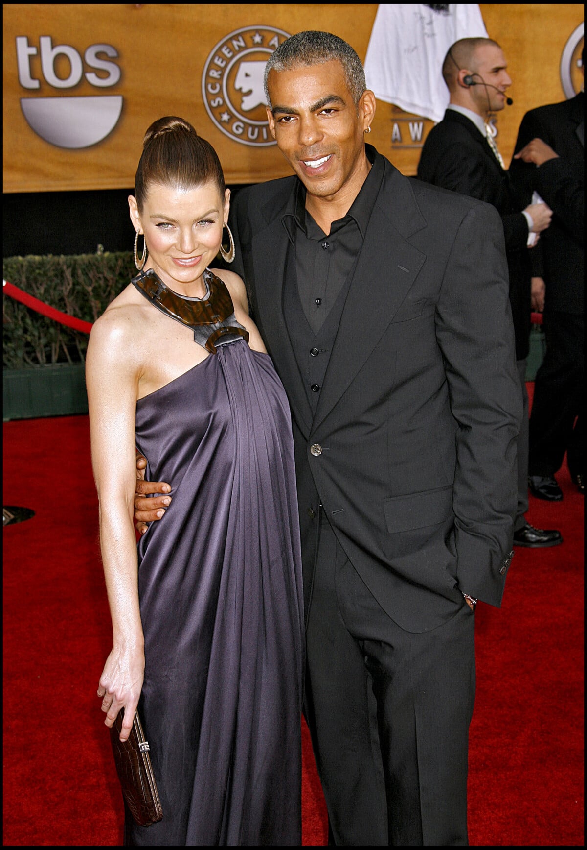 Photo : Ellen Pompeo et Chris Ivery à la soirée des Guild Awards au ...