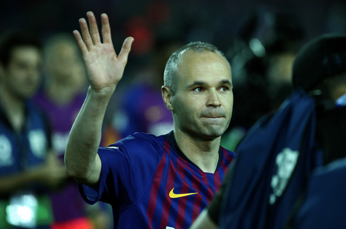 Photo : Sur son compte Instagram, Andrés Iniesta a annoncé ce 21 ...