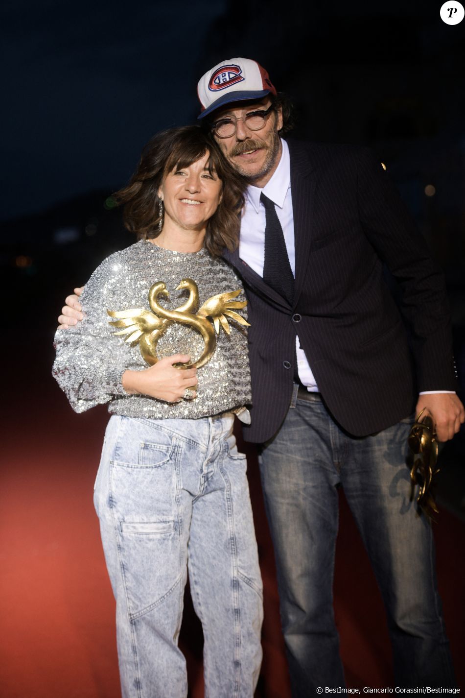 Romane Bohringer et Philippe Rebbot (prix du Meilleur premier film pour ...