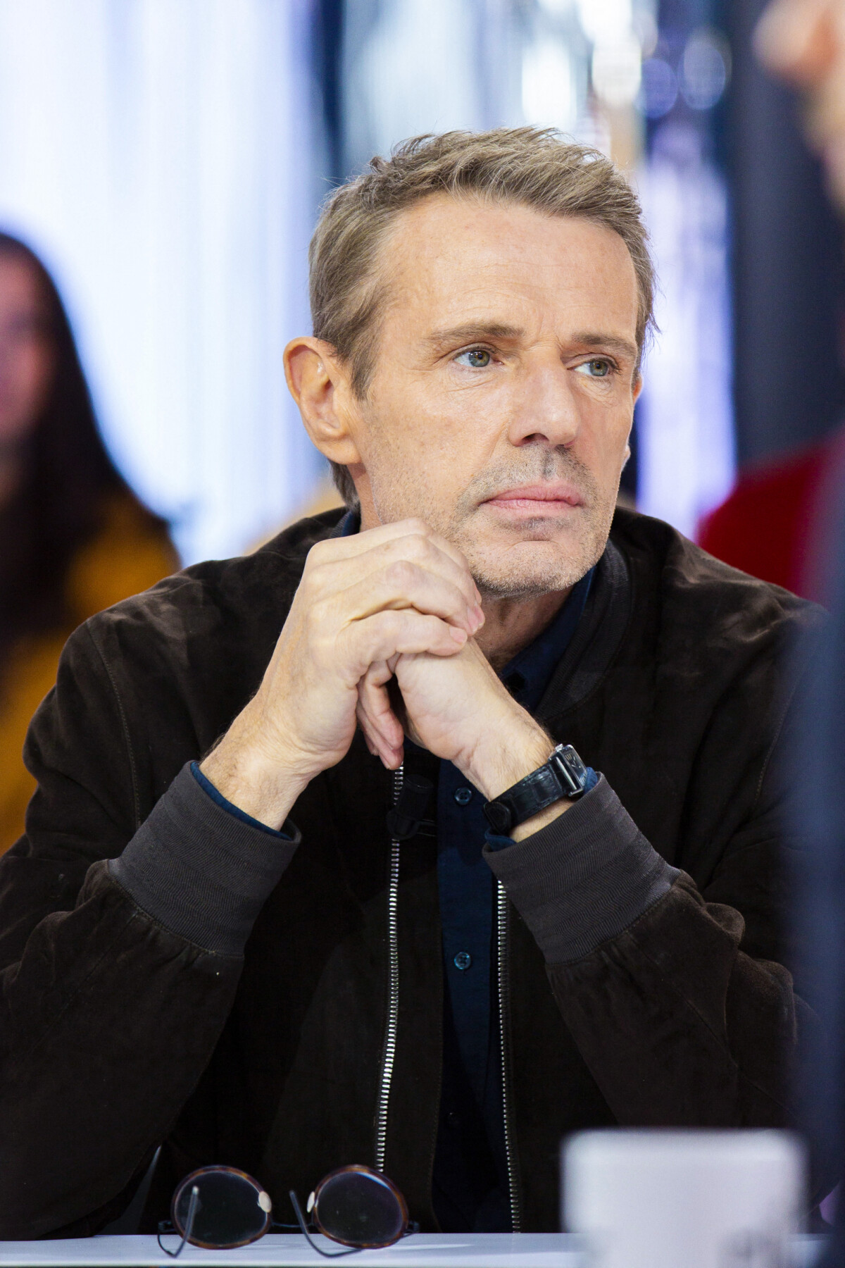 Photo : Exclusif - Lambert Wilson - Enregistrement de l'émission "Clique" présentée par M ...