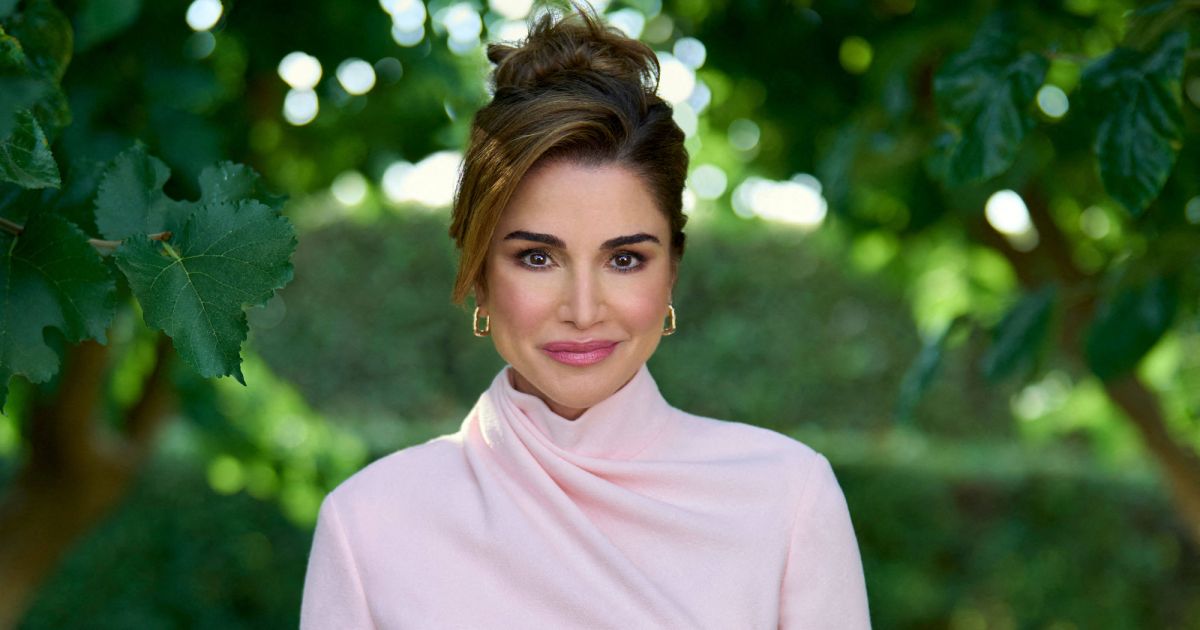 Photos officielles de la reine Rania de Jordanie. Le 4 octobre 2022 ...