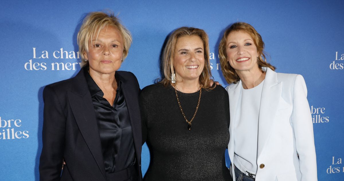 Muriel Robin, Lisa Azuelos, Alexandra Lamy - Avant-première du film La chambre des merveilles au ...