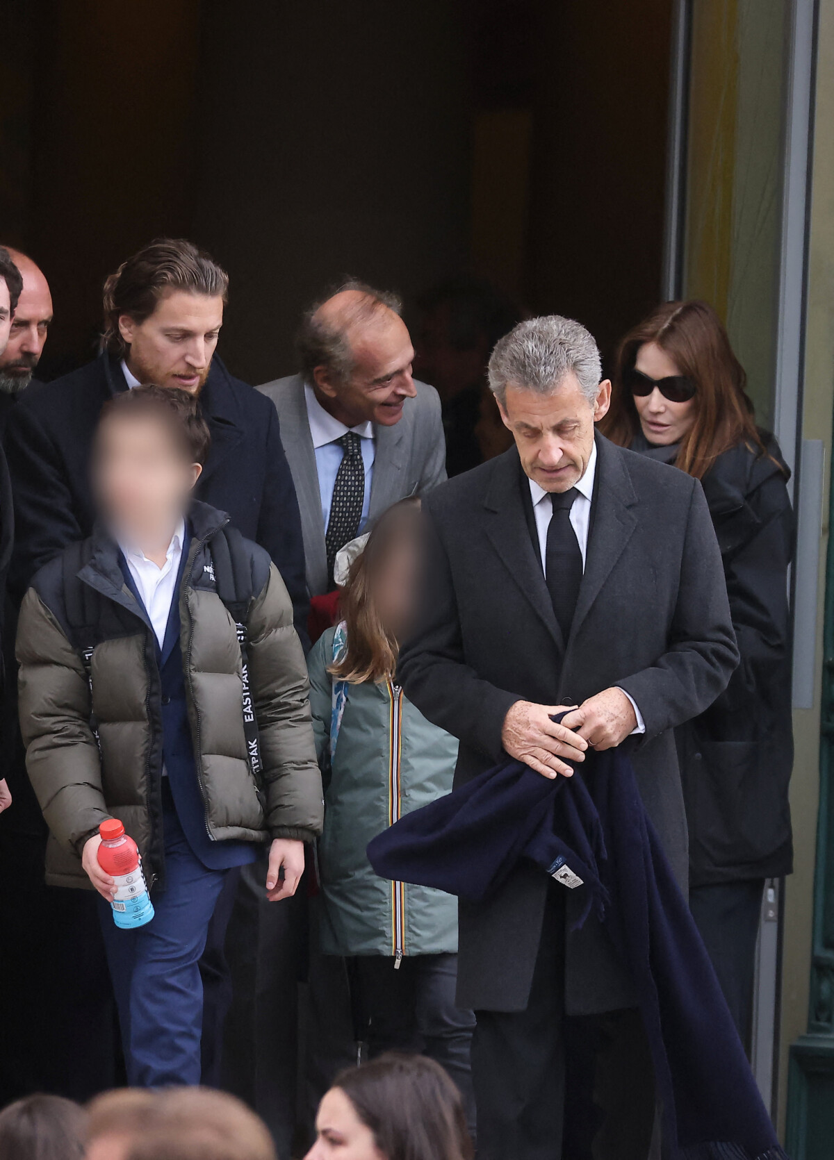 Photo : Nicolas Sarkozy et sa femme Carla Bruni Sarkozy, Jean Sarkozy ...