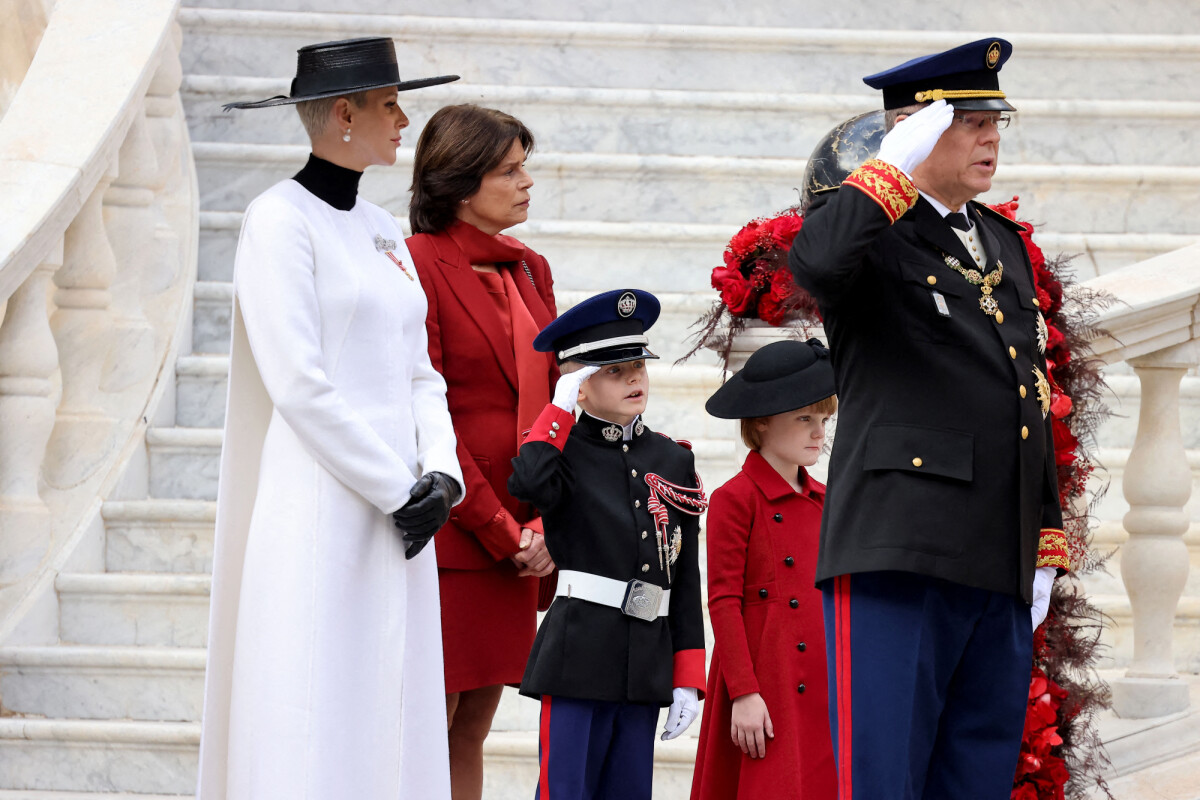 Photo : La princesse Charlène de Monaco, La princesse Stéphanie de ...