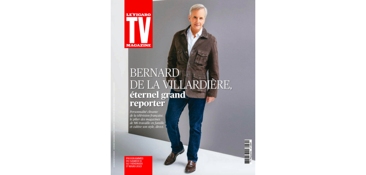 Photo : Couverture du magazine TV Mag, paru le vendredi 10 mars 2023 ...