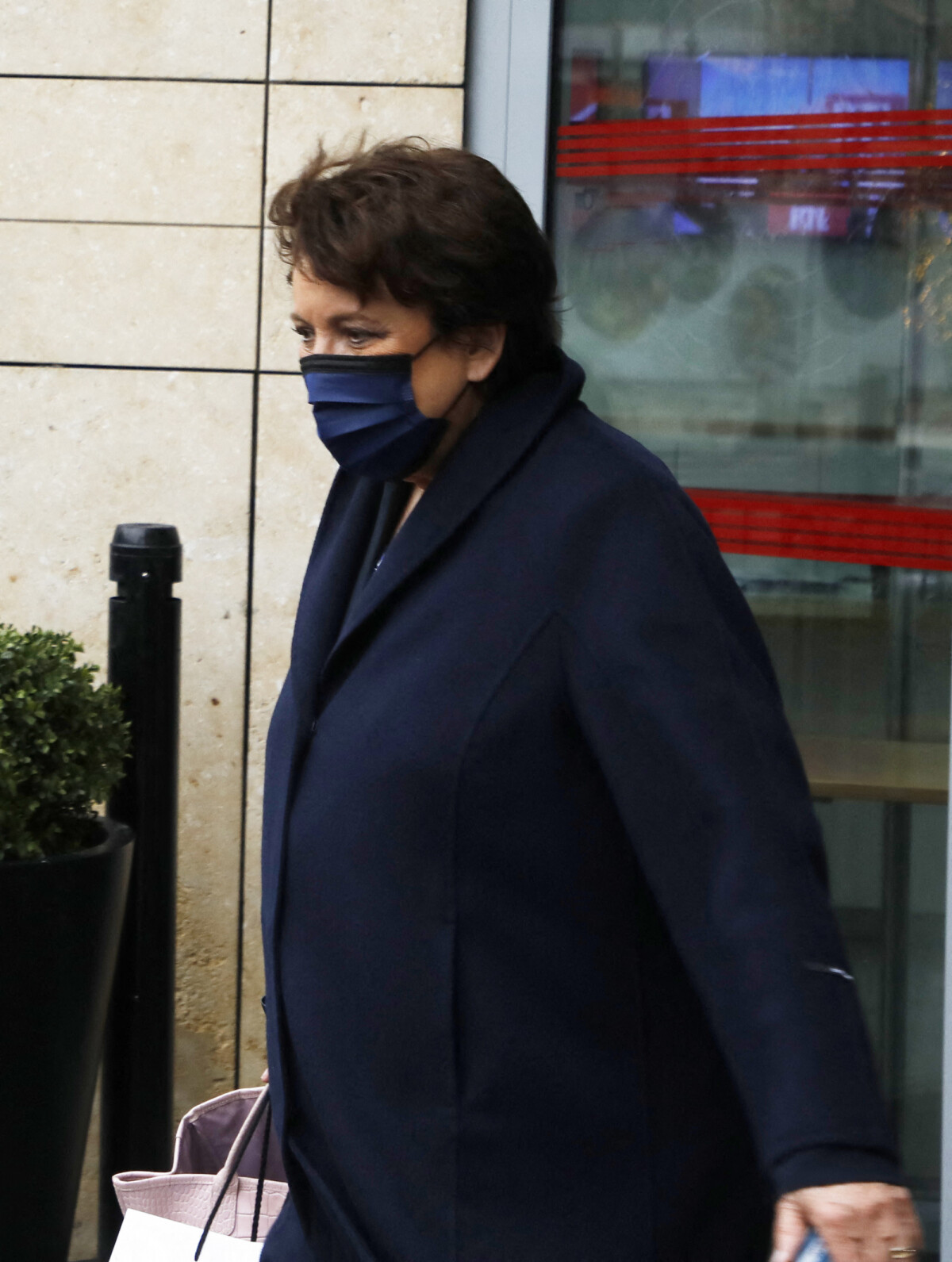 Photo : Exclusif - Roselyne Bachelot à la sortie d'un enregistrement ...
