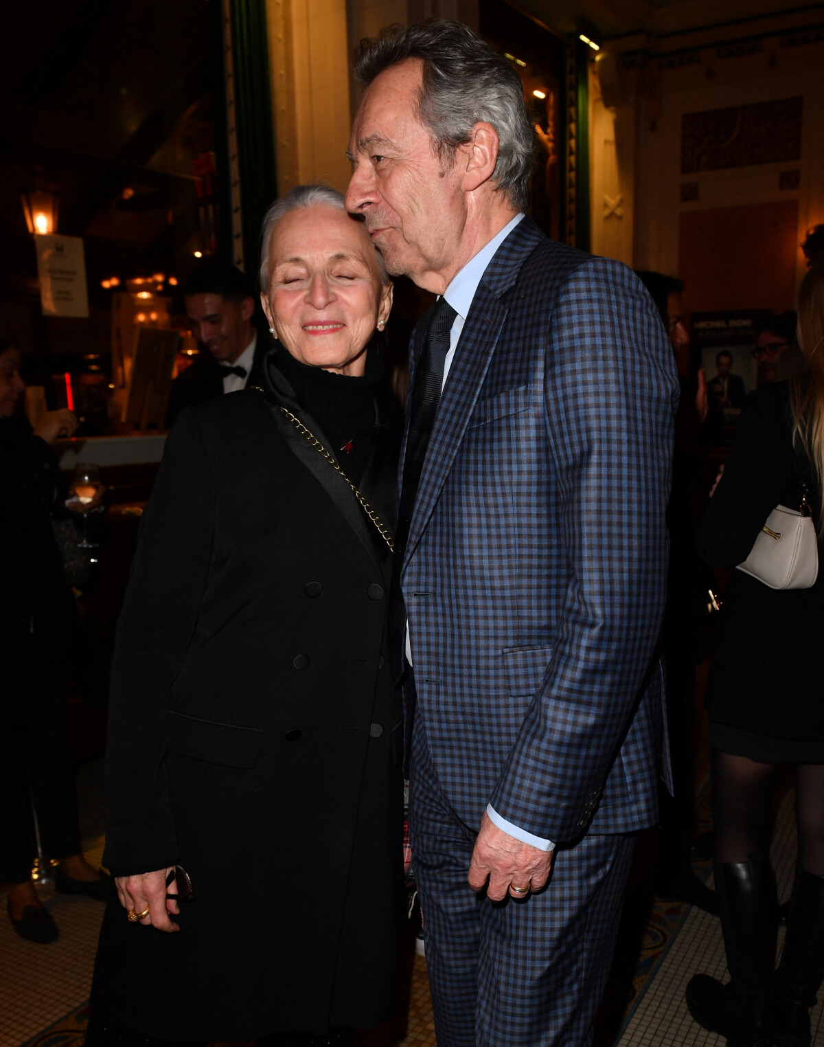 Photo : Michel Denisot et sa femme Martine Patier - Cocktail pour la ...