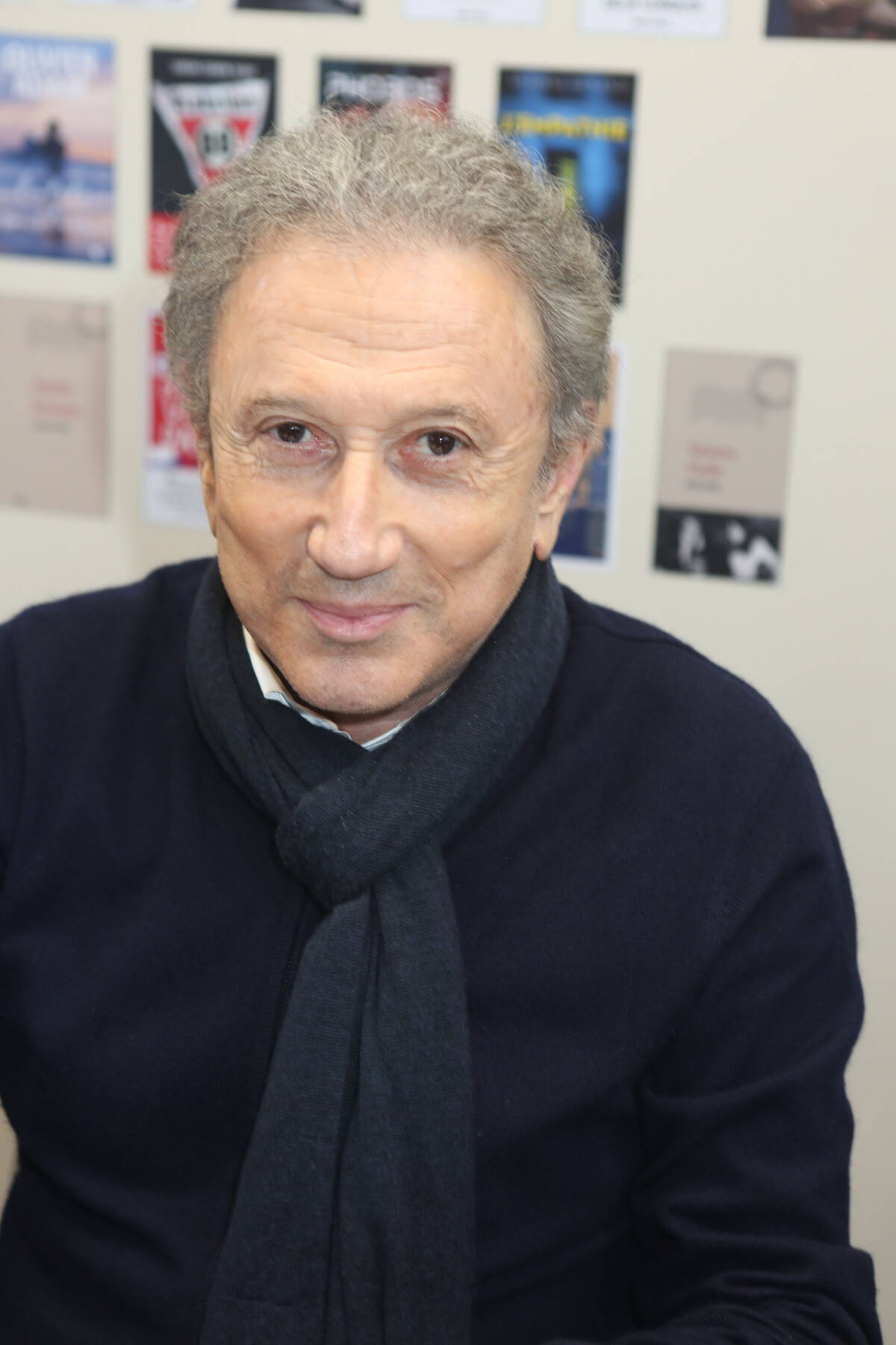 Photo : Michel Drucker - Salon du Livre 2019 à la Porte de Versailles à ...
