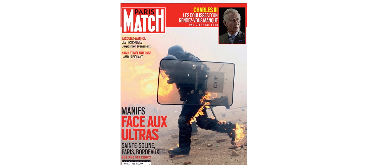 Photo : Couverture du magazine "Paris Match". - Purepeople