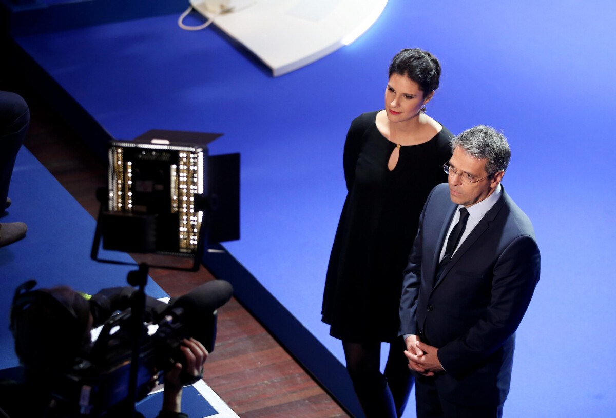 Photo : Apolline de Malherbe, Michaël Darmon - Deuxième débat de la ...