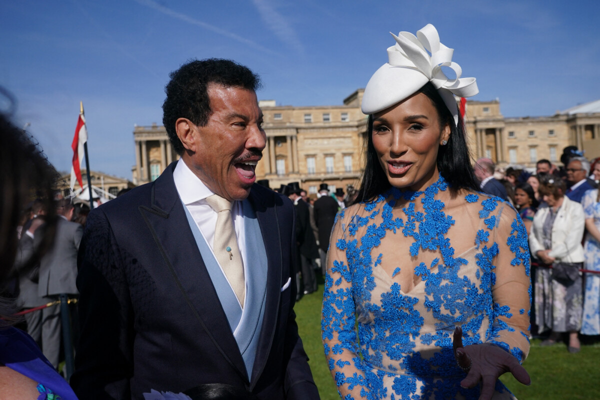 Photo : Lionel Richie et sa compagne Lisa Parigi - Garden Party au ...