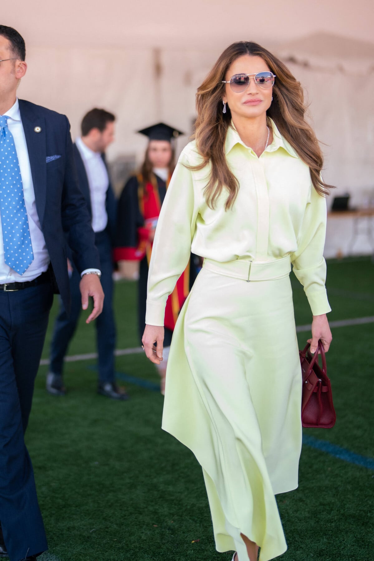 Photo : La princesse Lalla Salma de Jordanie reçoit son diplome de l ...