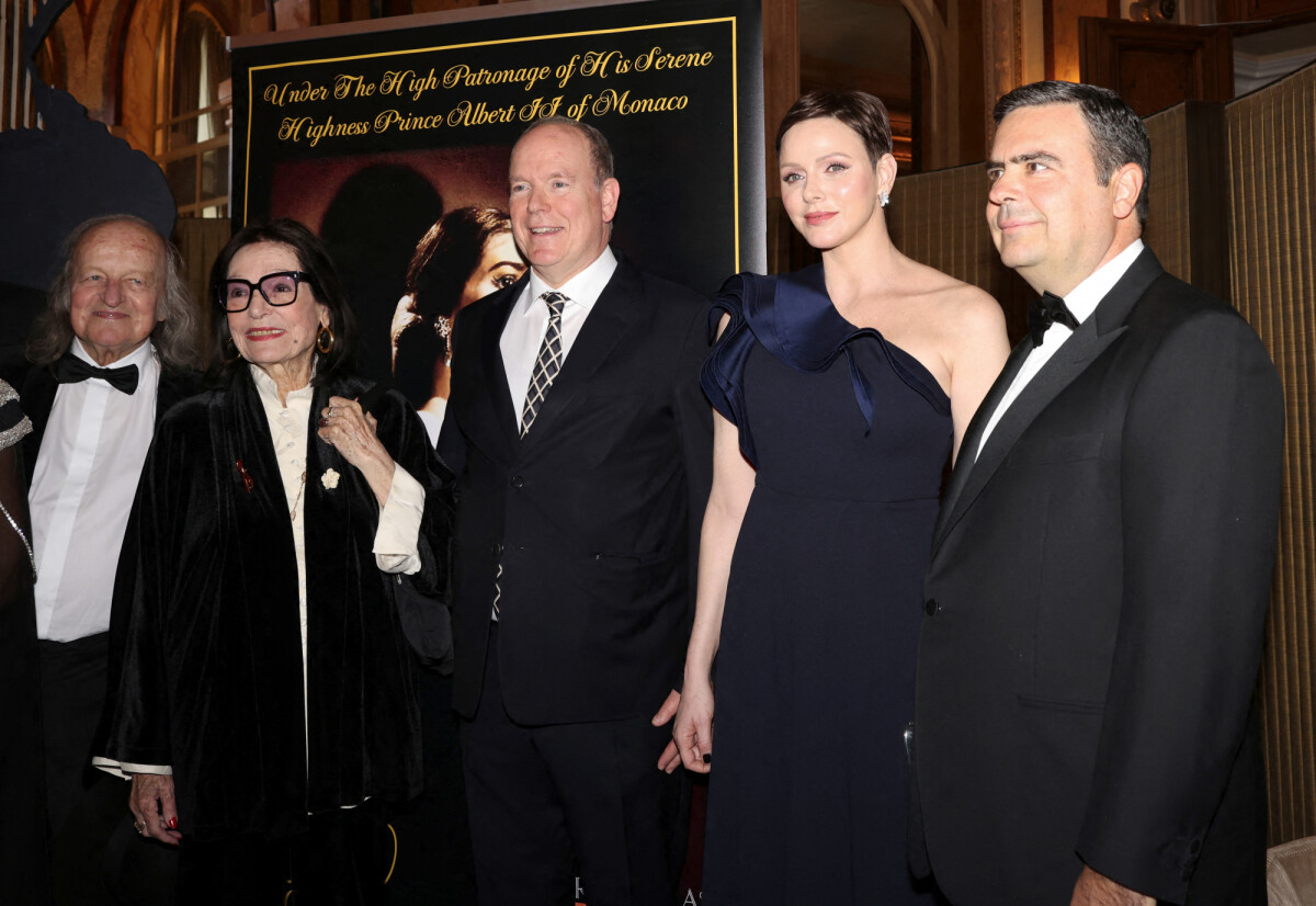 Photo : Le prince Albert semblait lui aussi totalement sous le charme ...