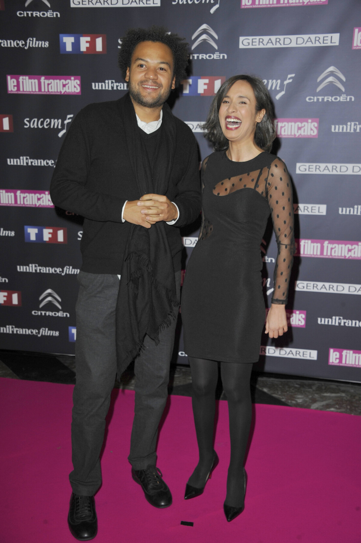 Photo : Fabrice Eboué - 19ème trophée du film Francais au Palais ...