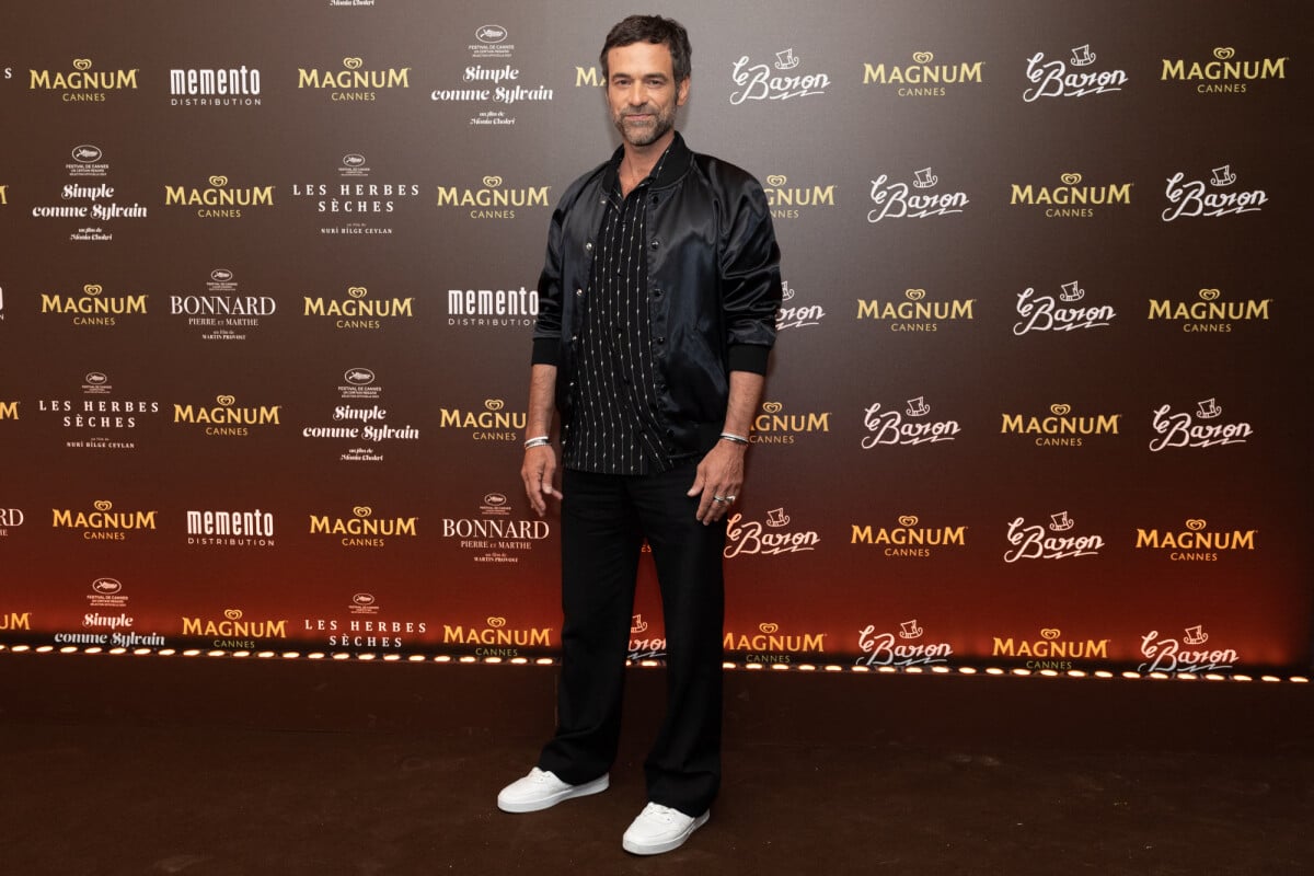 Photo : Romain Duris - Soirée sur la plage Magnum lors du 76ème ...