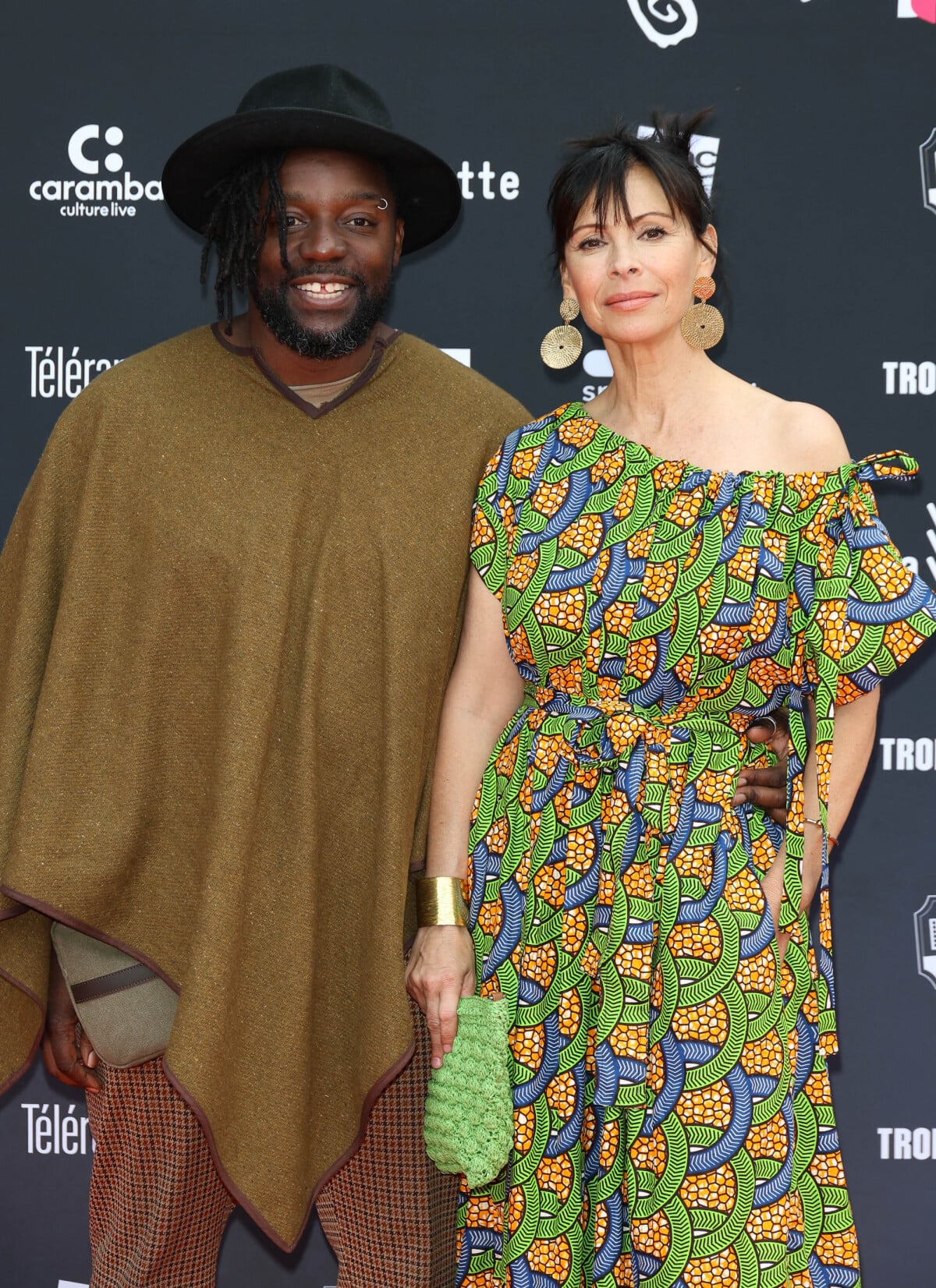 Photo : Le couple était très amoureux Sly Johnson et Mathilda May à l ...