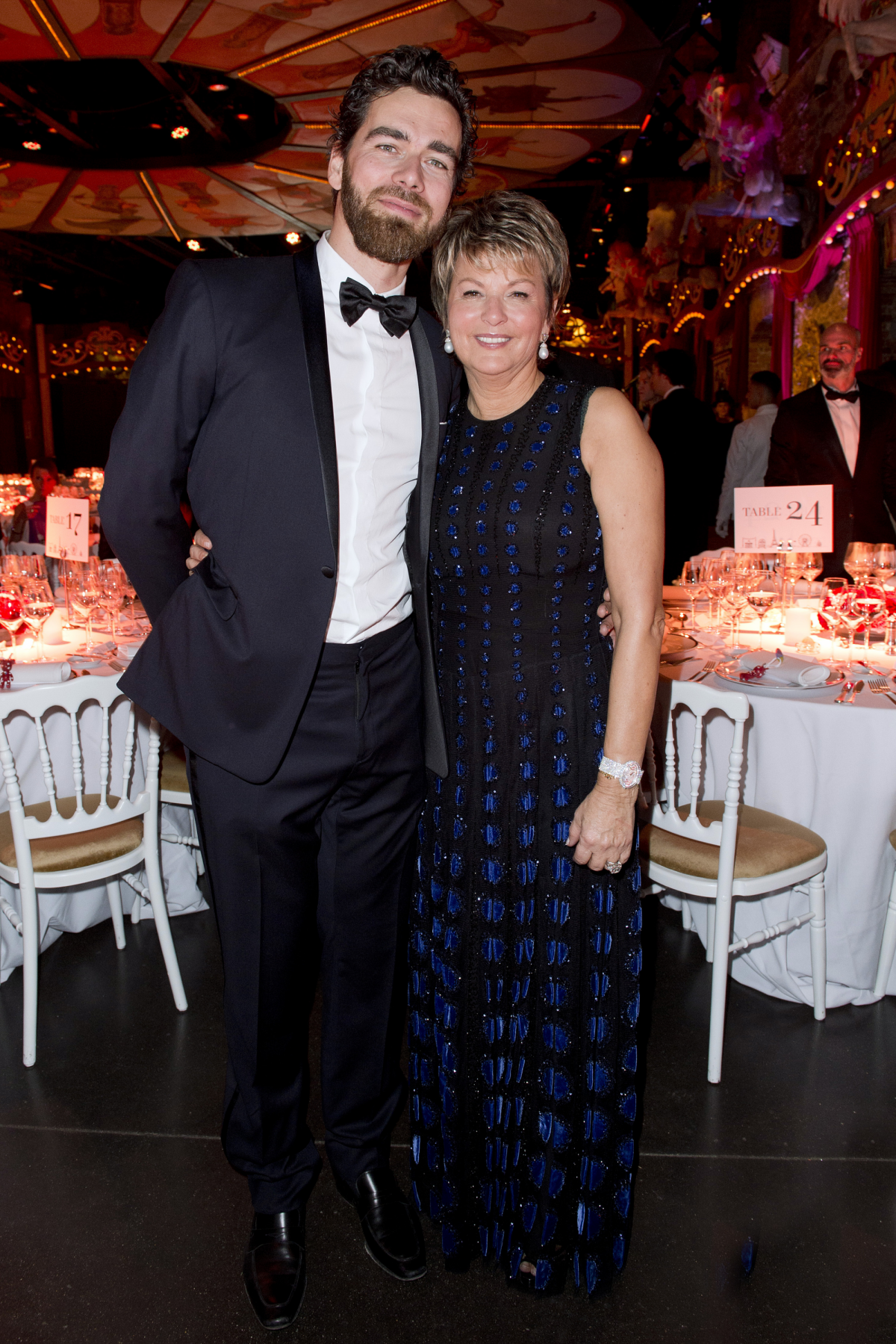 Photo : La barrone Myriam Ullens et son fils Gilles Lemaire - Purepeople
