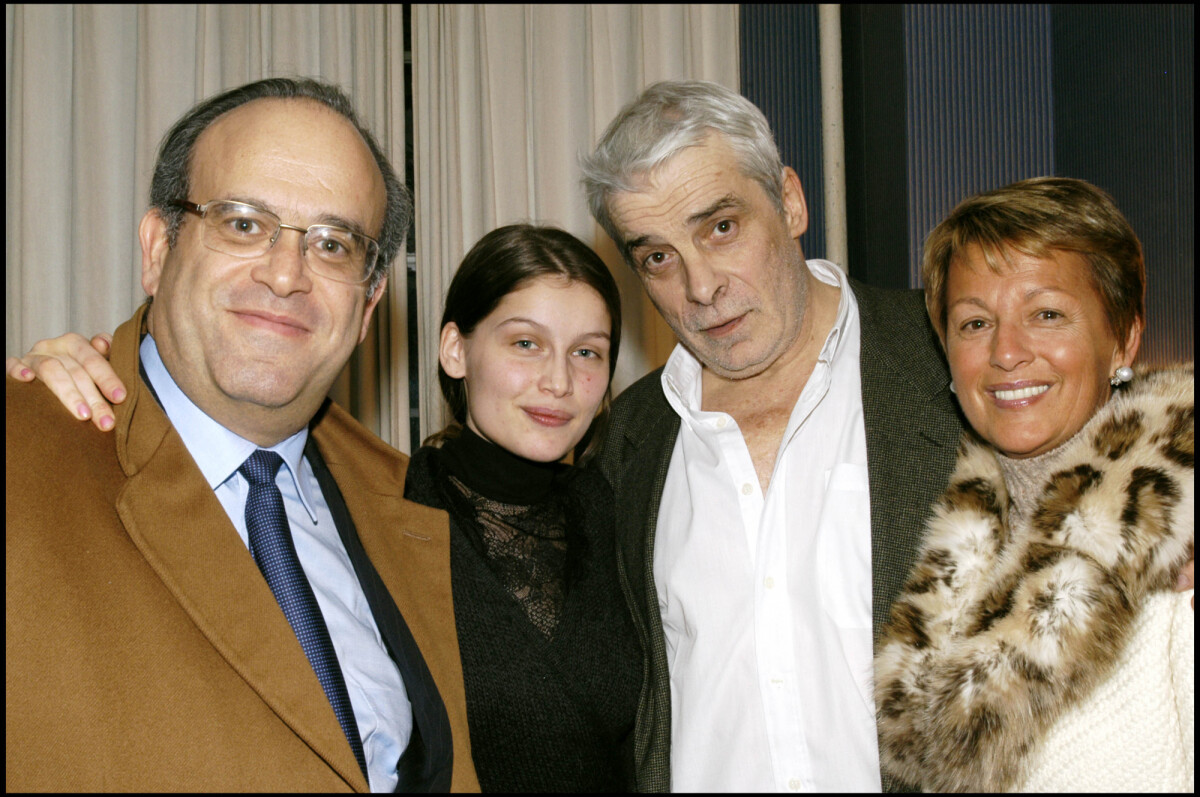 Photo : David Khayatn Jacques Weber, Laetitia Casta et Myriam Ullens ...