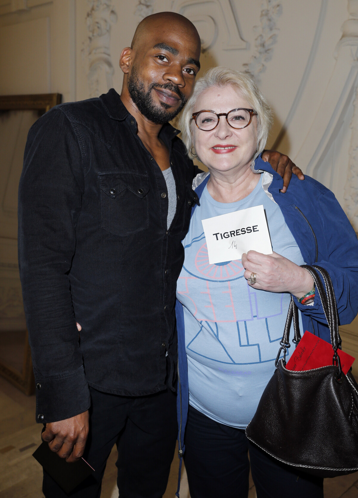 Photo : Rudy Berry et sa mère Josiane Balasko - People au defile Jean ...