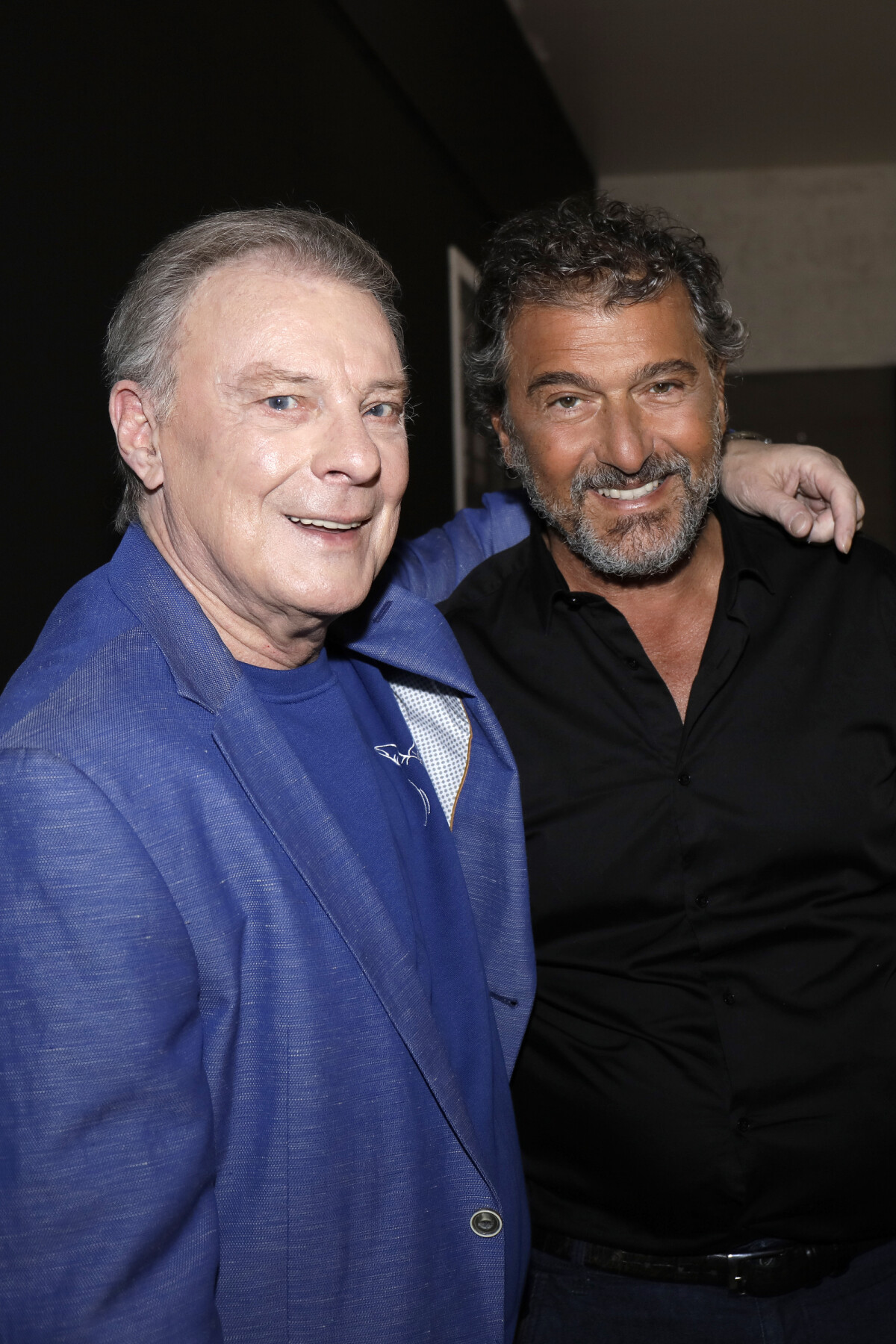 Photo : Herbert Leonard et Daniel Levi - Tournage de l'émission "L ...