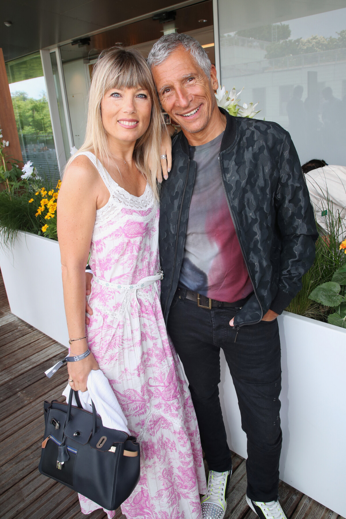 Photo : Exclusif - Nagui et sa femme Mélanie Page - Célébrités au ...