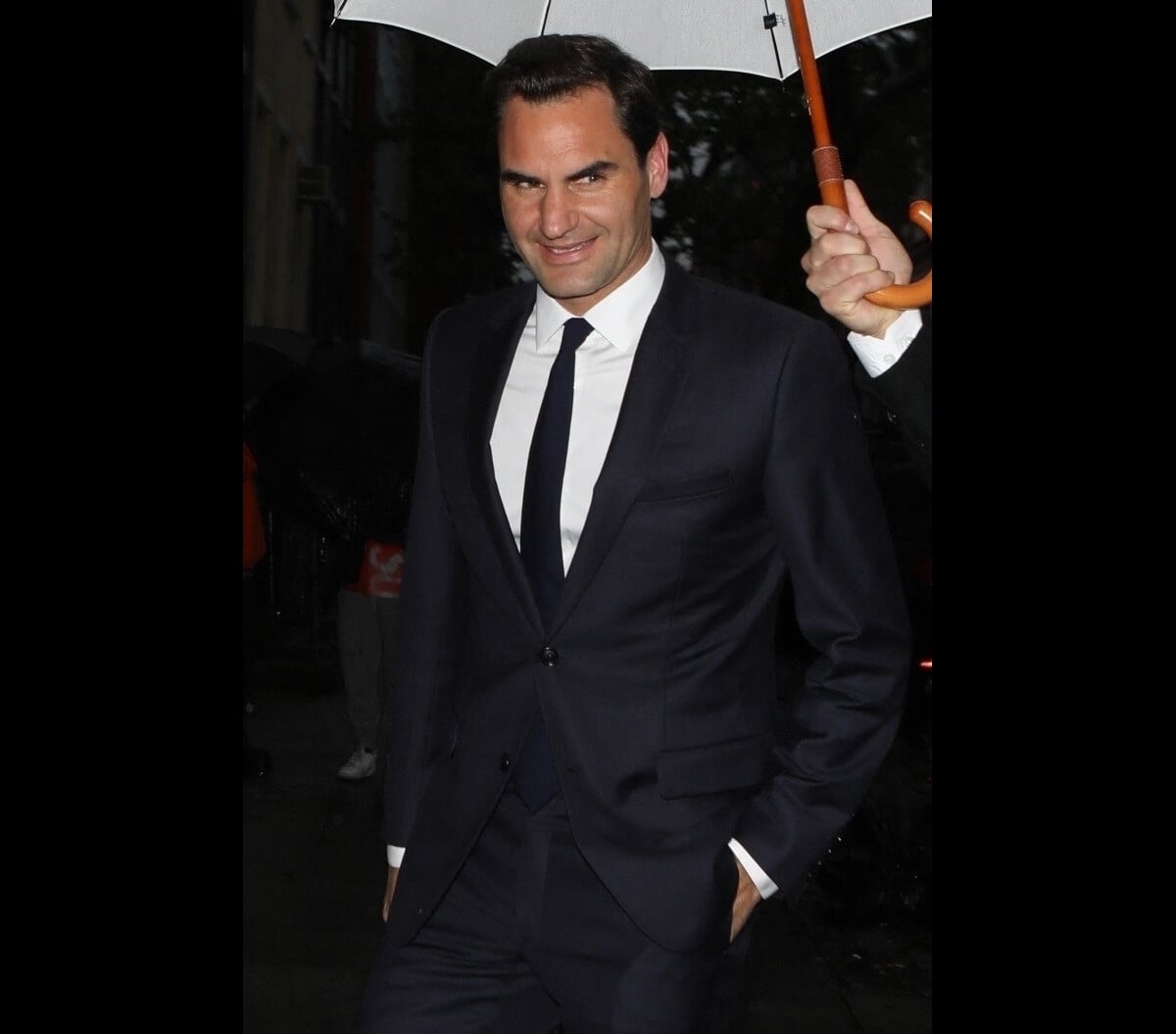 Photo : Roger Federer arrive chez Anna Wintour pour le "Pre-Met Gala ...
