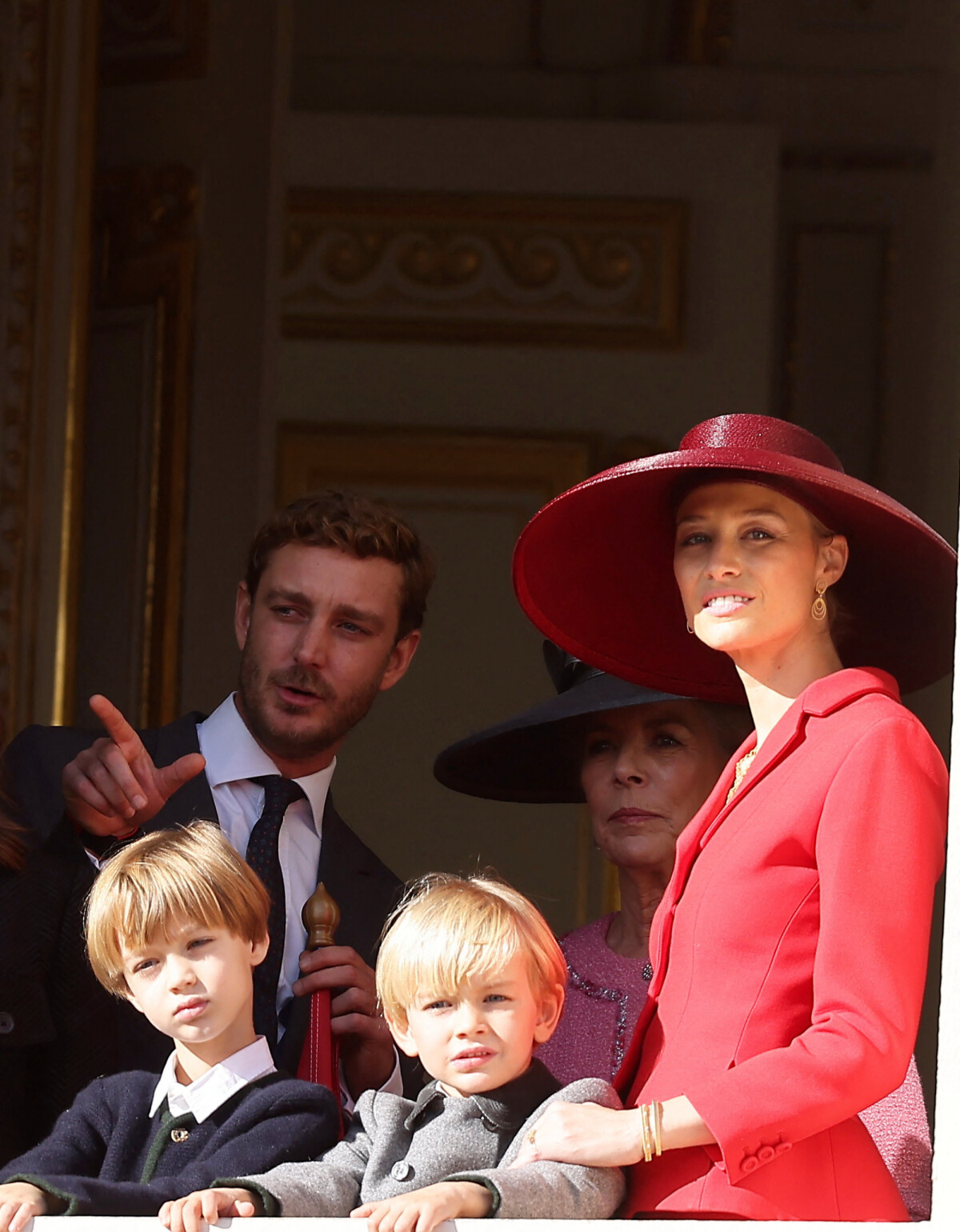 Photo : La princesse Alexandra de Hanovre, Pierre Casiraghi, Francesco ...