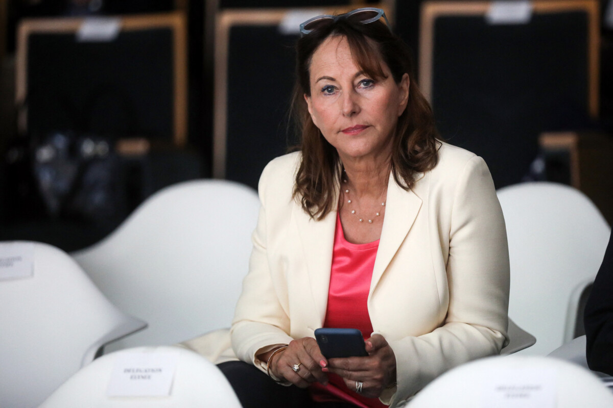 Photo : Ségolène Royal lors de la séance de clôture du sommet du ...