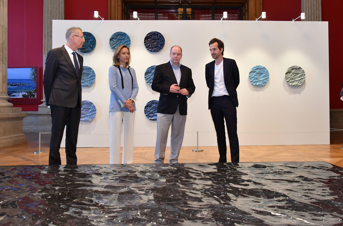 Photo : Exclusif - Robert Calcagno, Mathieu Lehanneur, le prince Albert ...